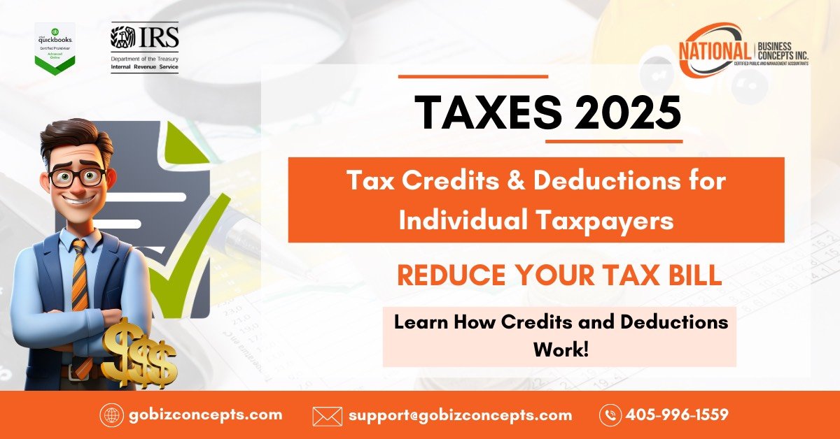 Taxes 2025 - Tax Credits & Deductions For Individual Taxpayers ...